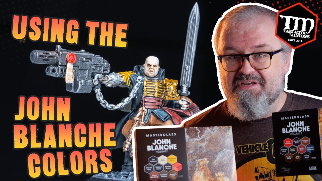 I Painted with the NEW John Blanche Colors - from The Army Painter ...
