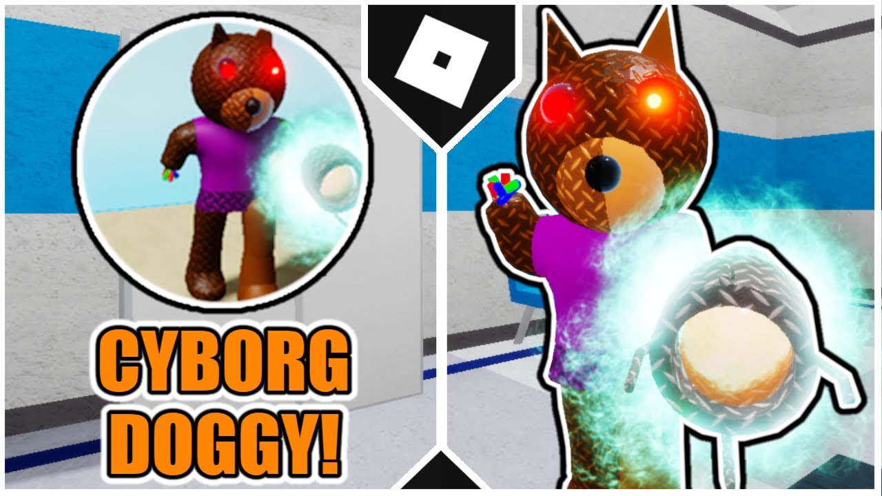 How to get "CYBORG DOGGY" BADGE + CYBORG DOGGY MORPH in PIGGY BOOK 2 ...