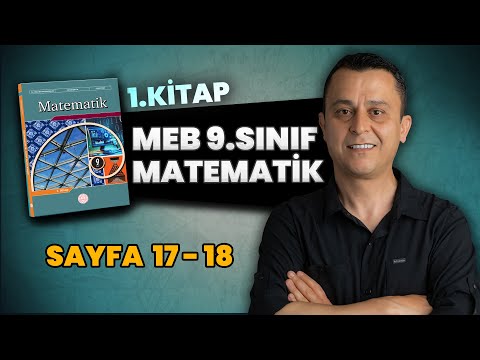9. sınıf | meb matematik ders kitabı | sayfa 17-18