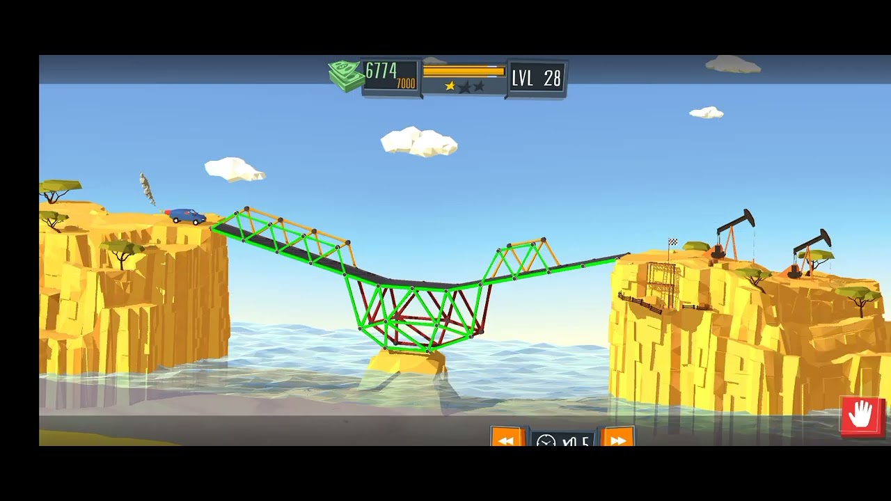 Build a Bridge! game video episode 1 - YouTube