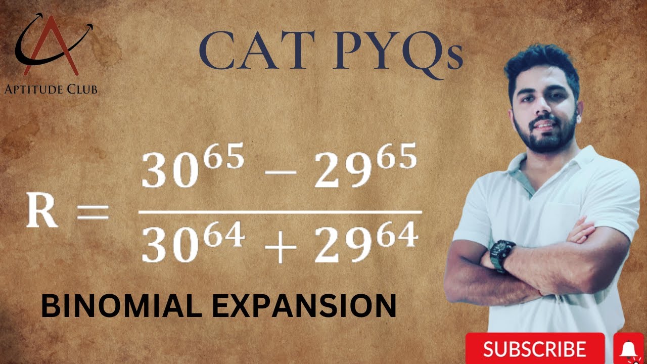 CAT Question || Quantitative Aptitude || Binomial Expansion || Algebra ...