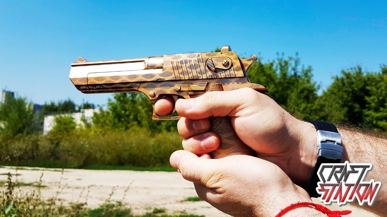 КАК СДЕЛАТЬ Desert Eagle | Golden Koi из CS:GO DIY - YouTube