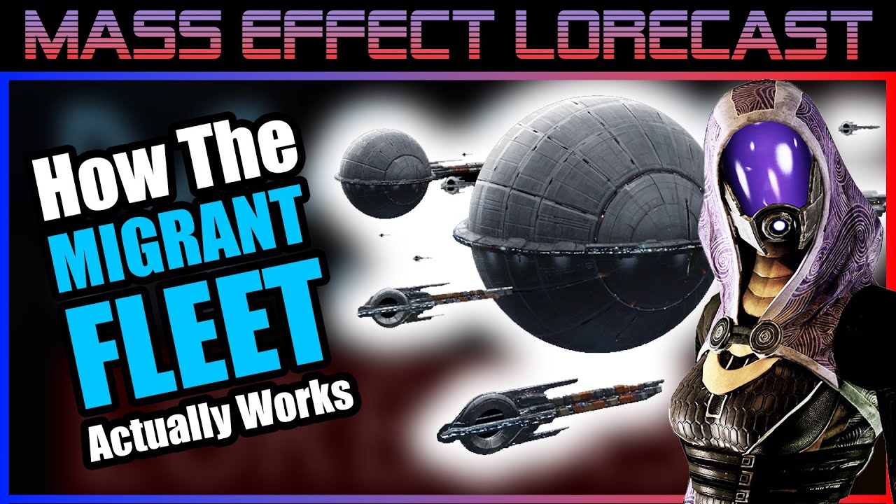 The Quarian Migrant Fleet Everything We Know Youtube 5235