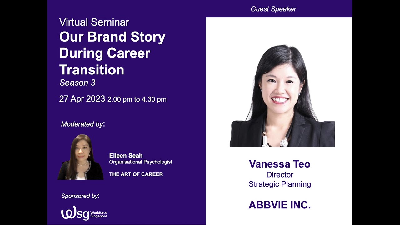 VANESSA TEO on Navigating Career Transitions - YouTube