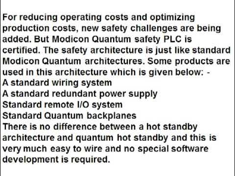 Modicon Quantum Automation Platform - YouTube