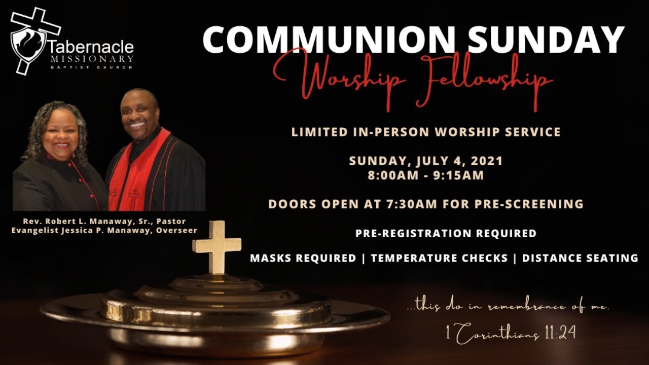 Communion Sunday Worship | July 4, 2021 - YouTube
