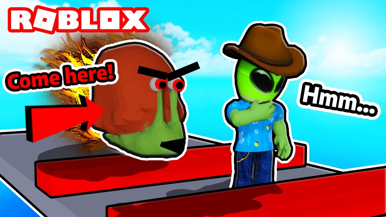 ROBLOX OBBY, BUT YOU’RE CHASED BY A SNAIL… - YouTube
