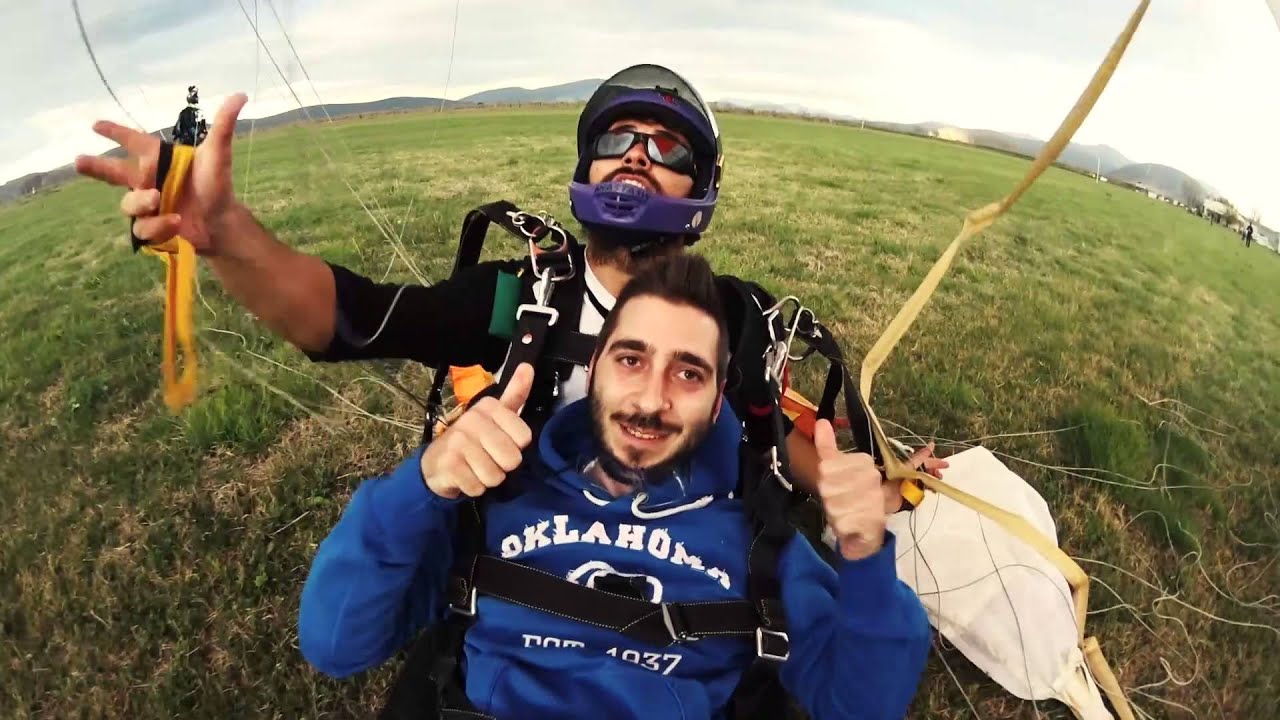 Skydive in Greece - Skydive Athens teaser from 14.000 feet!!! - YouTube
