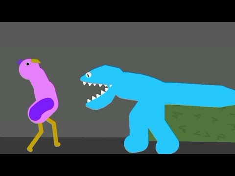 Cyan vs Opila Bird (Rainbow Friends vs Garten of Banban)