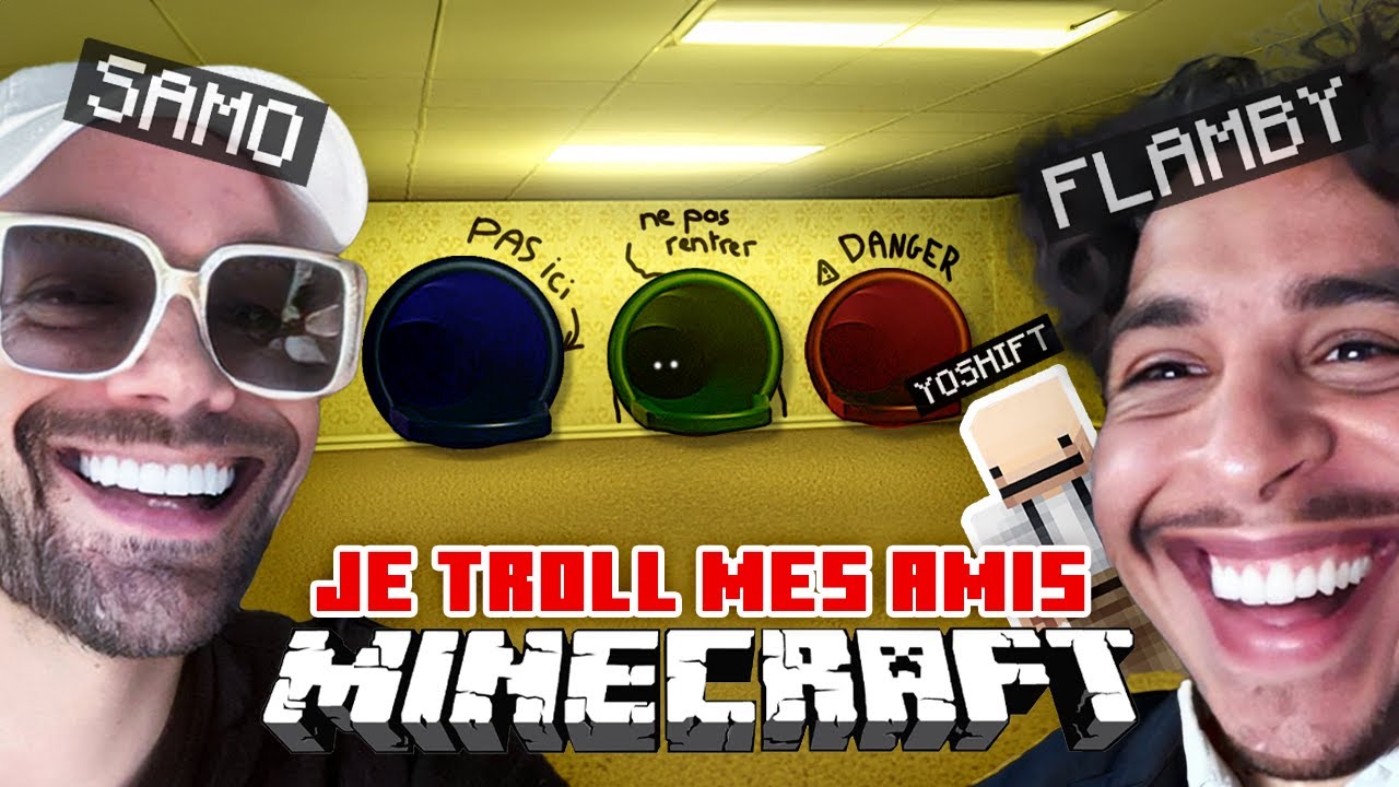 CHOISIS LE BON TOBOGAN POUR T'ECHAPPER (Samo et Flamby sur Minecraft ...