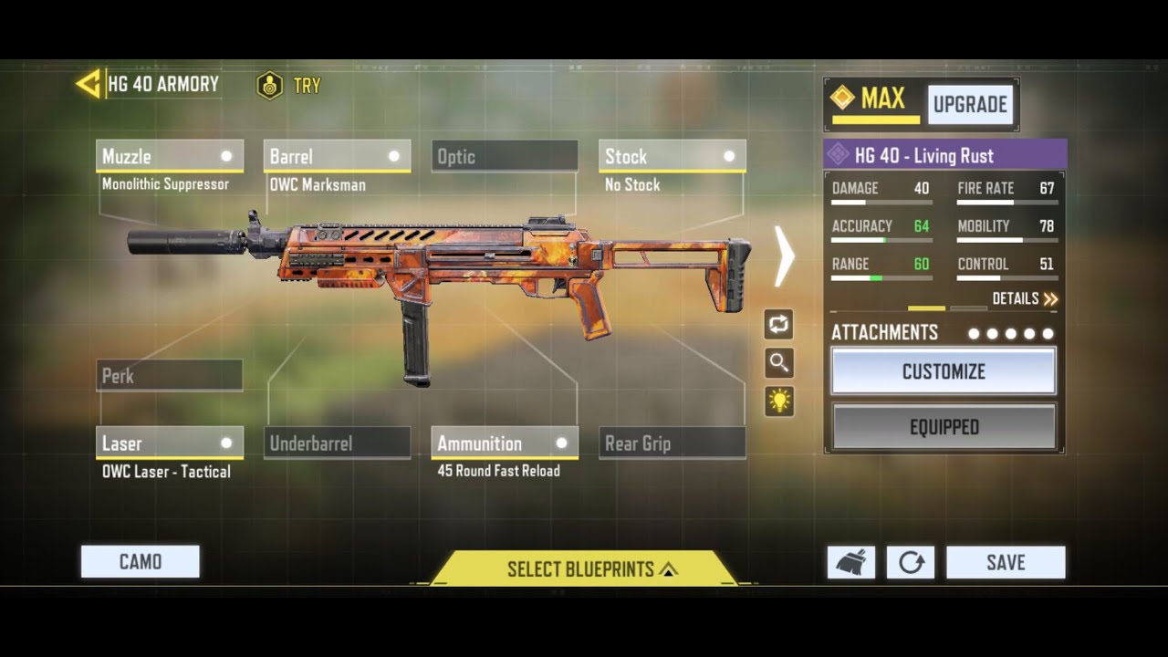 Getting a "NUKE" with every gun in COD Mobile (HG40) - YouTube