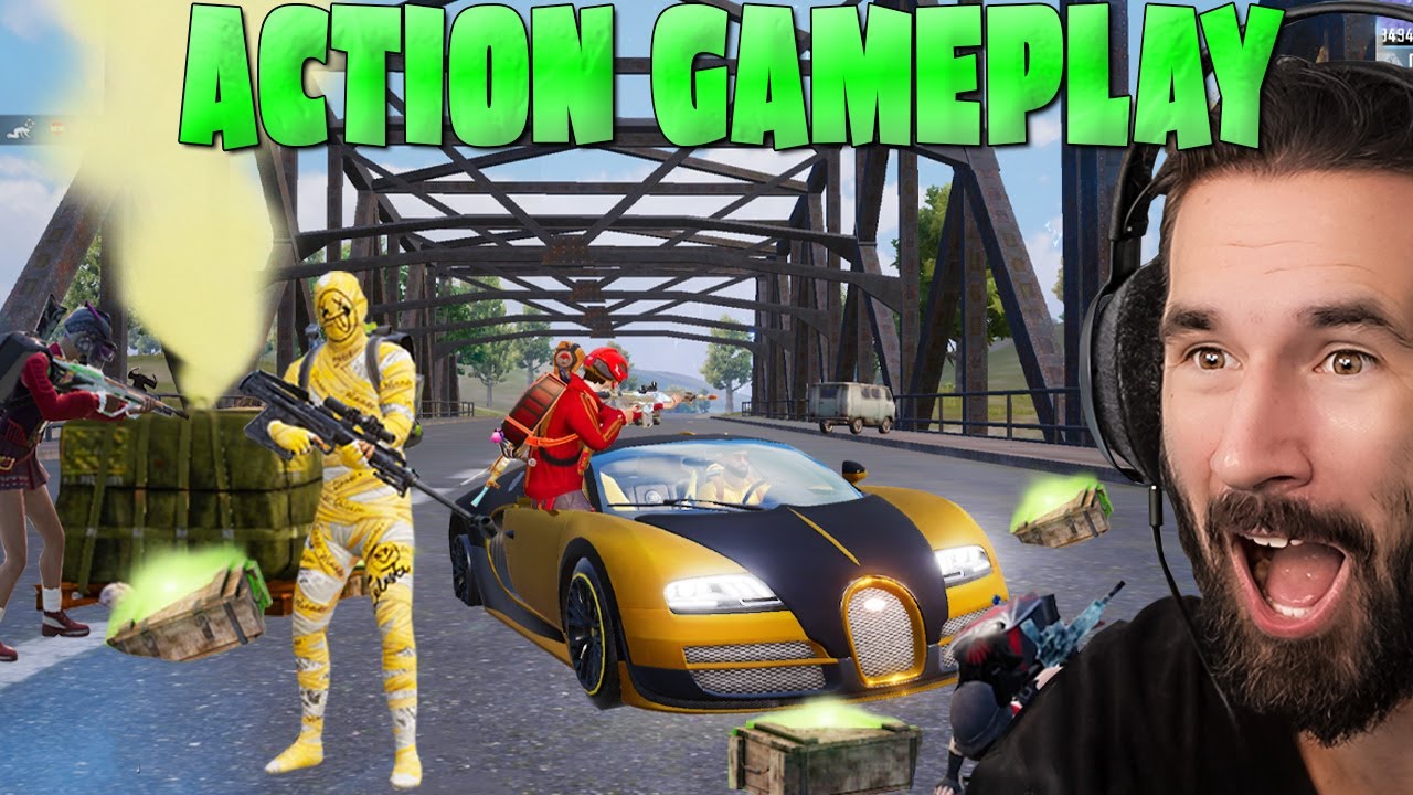 BEST Action Gameplay With Strong Squad In New Season 😮 PUBG MOBILE ...