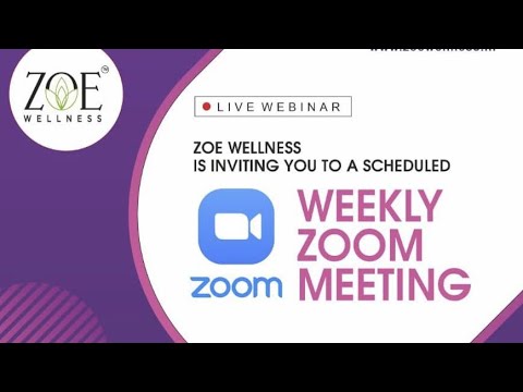 ZOE WELLNESS - HOW TO GROW YOUR BUISINESS? SESSION 5 - YouTube