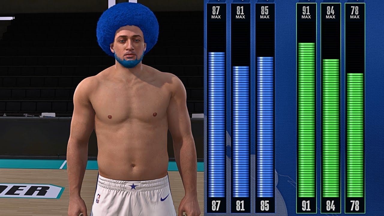 MY NEW BURLY STRETCH with CONTACT DUNKS NBA 2K24! - YouTube