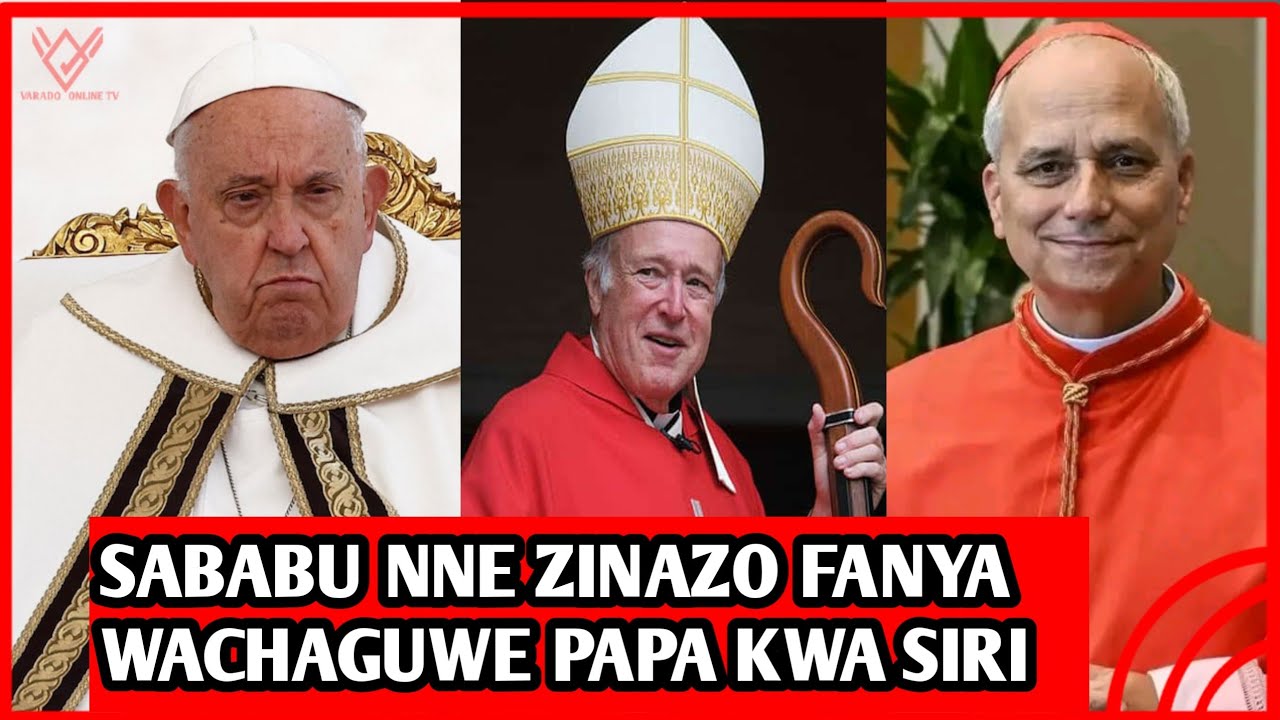 SABABU NNE ZINAZO FANYA KANISA LA ROMANI KATOLIKI KUCHAGUA PAPA KWA ...