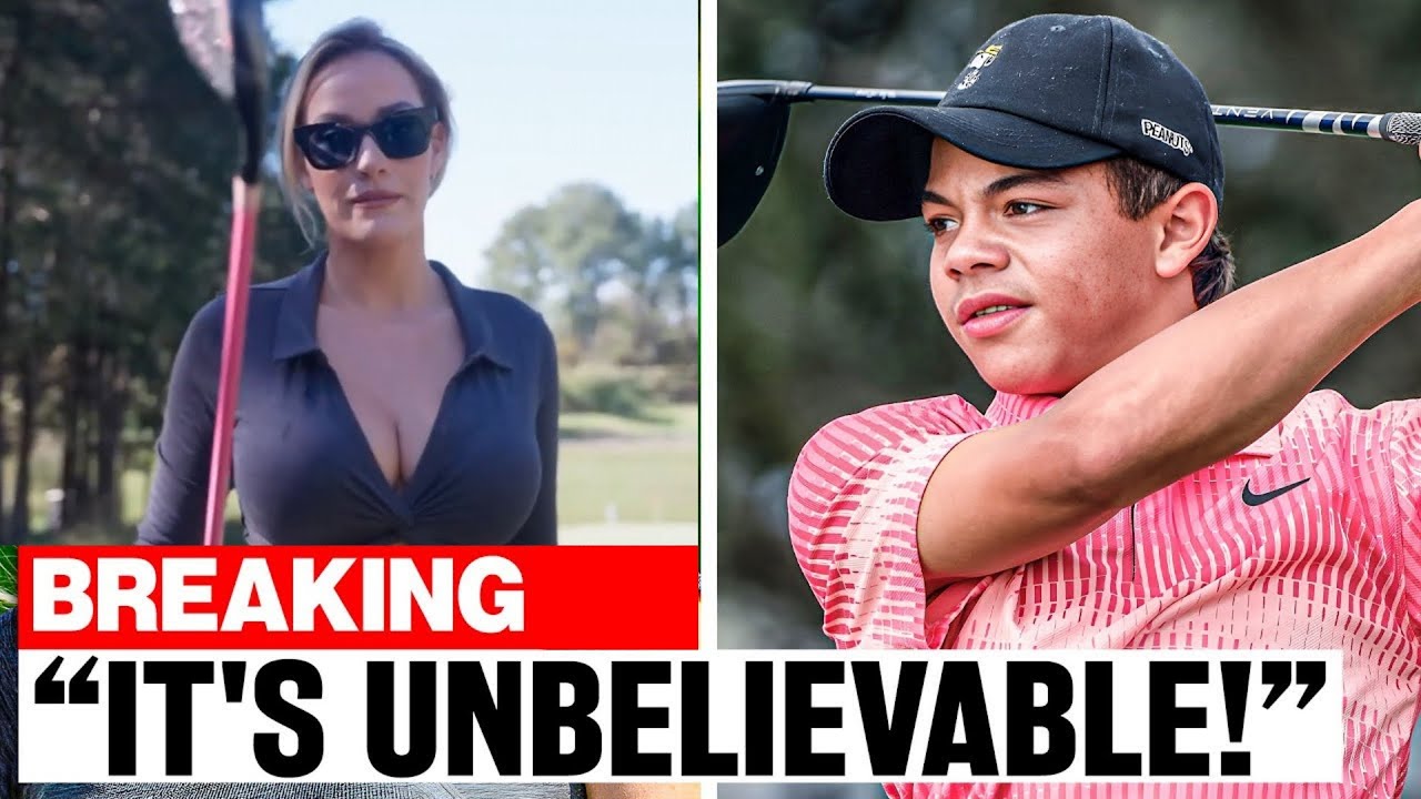 Why EVERY Pro Golfer Can’t Stop Talking About Charlie Woods! - YouTube