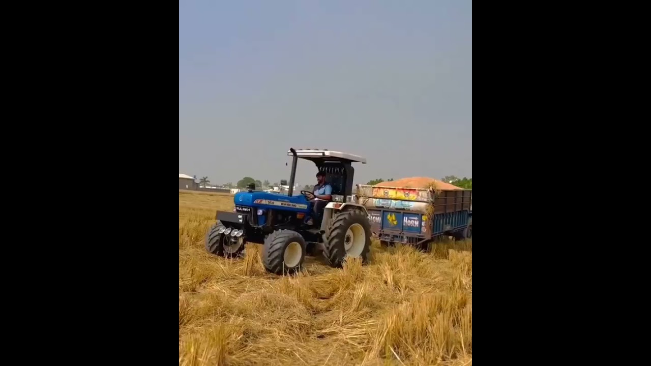 New Holland 3630 modified tractor - YouTube