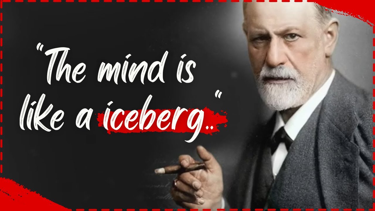 "The mind is like a iceberg.." | Motivational quotes by Sigmund Freud ...