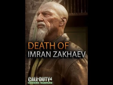 Call of Duty 4: Modern Warfare - Death of Imran Zakhaev - YouTube