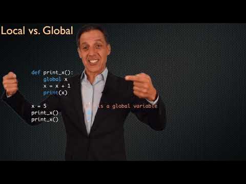 Functions, file I/O, basic data visualization: local & global variables - YouTube
