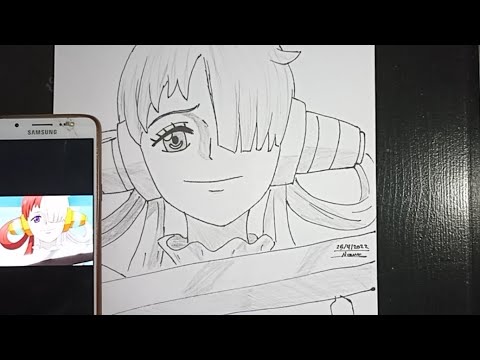 How To Draw Uta | Step By Step | One Piece - YouTube