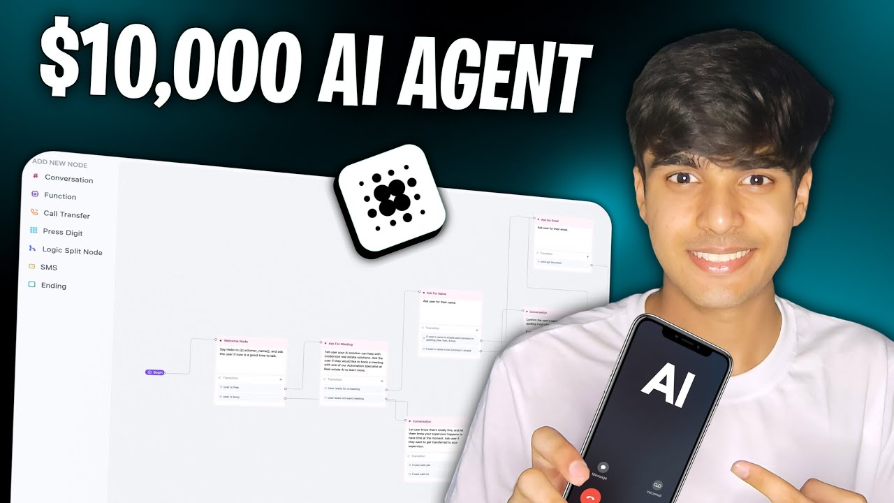 Build This $10k AI Phone Caller For Your Business || Retell AI ...