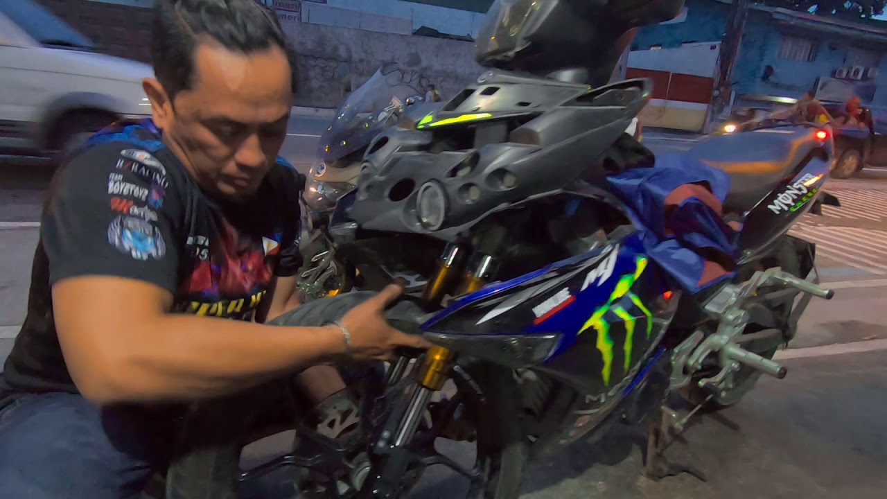 Mody5 Inverted shock Sniper 150 - YouTube