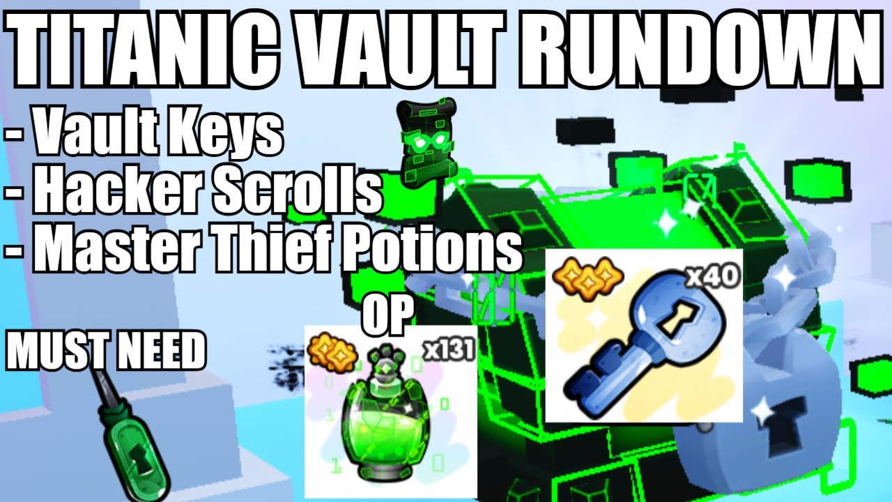 How to get Vault Keys and Hacker Scrolls in PETS GO! MASTER THEIF POTIONS | VAULT KEYS = GOD ...