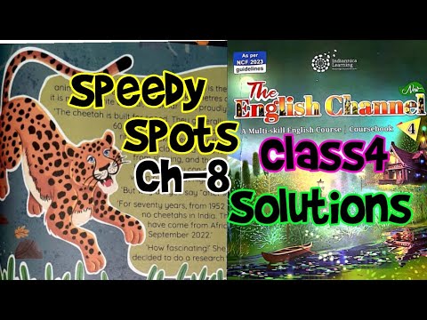 Speedy Spots Class 4 Ch 8 English channel book# ...