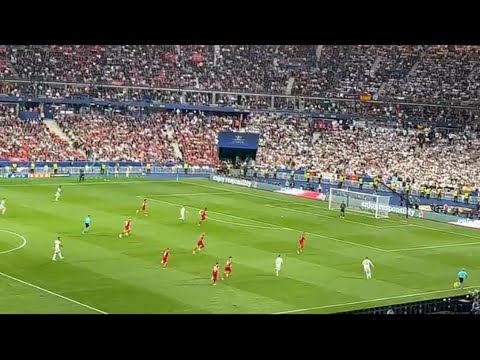 Vinicius Jr goal vs Liverpool Fc - Ucl Final 2022 - Historic goal from ...