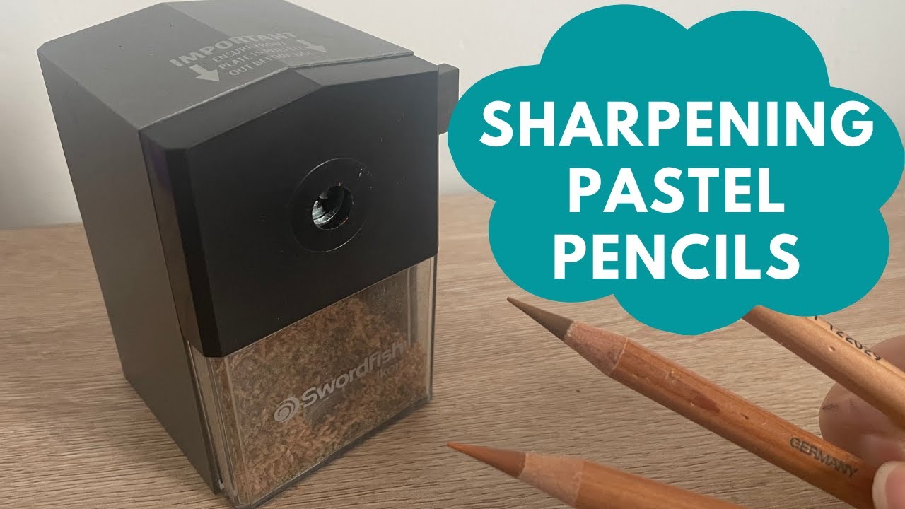 How I Sharpen Pastel Pencils! - YouTube
