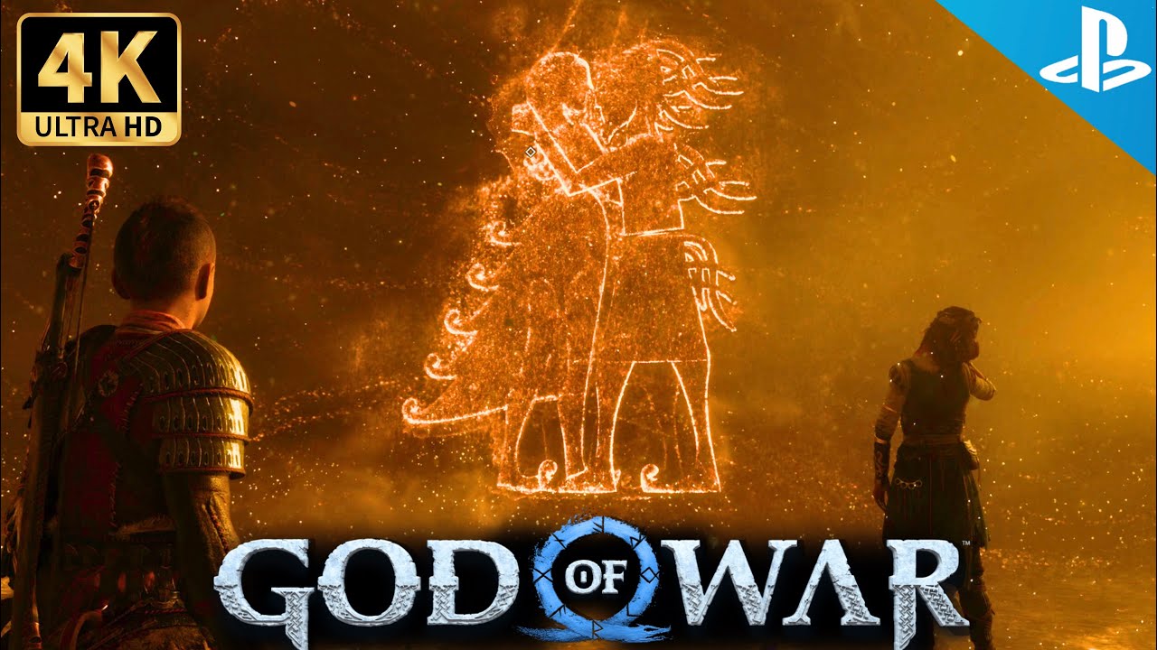 The Story Of Sinmara And Surtr | God of War Ragnarök - YouTube
