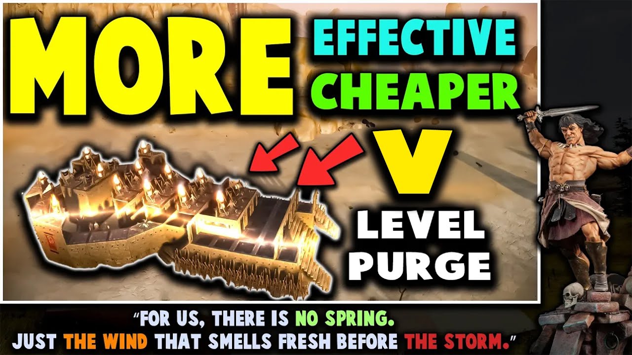 V Level Purge Trial with a Cheaper but More Effective Defense ...