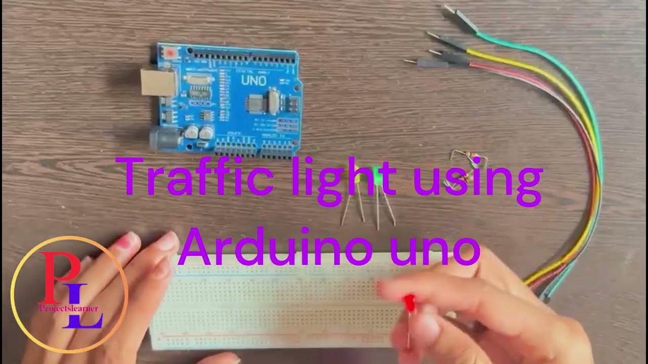 Traffic Light System Using Arduino Uno Projectslearner Youtube