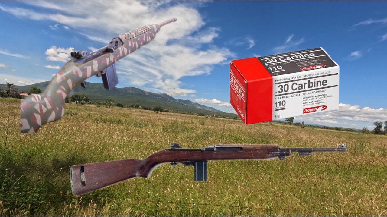 M1 carbine, el famoso y legendario M1 - YouTube