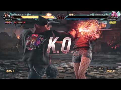 (SatsuiJin) Jin vs Alisa (Sakura Pixie) - YouTube