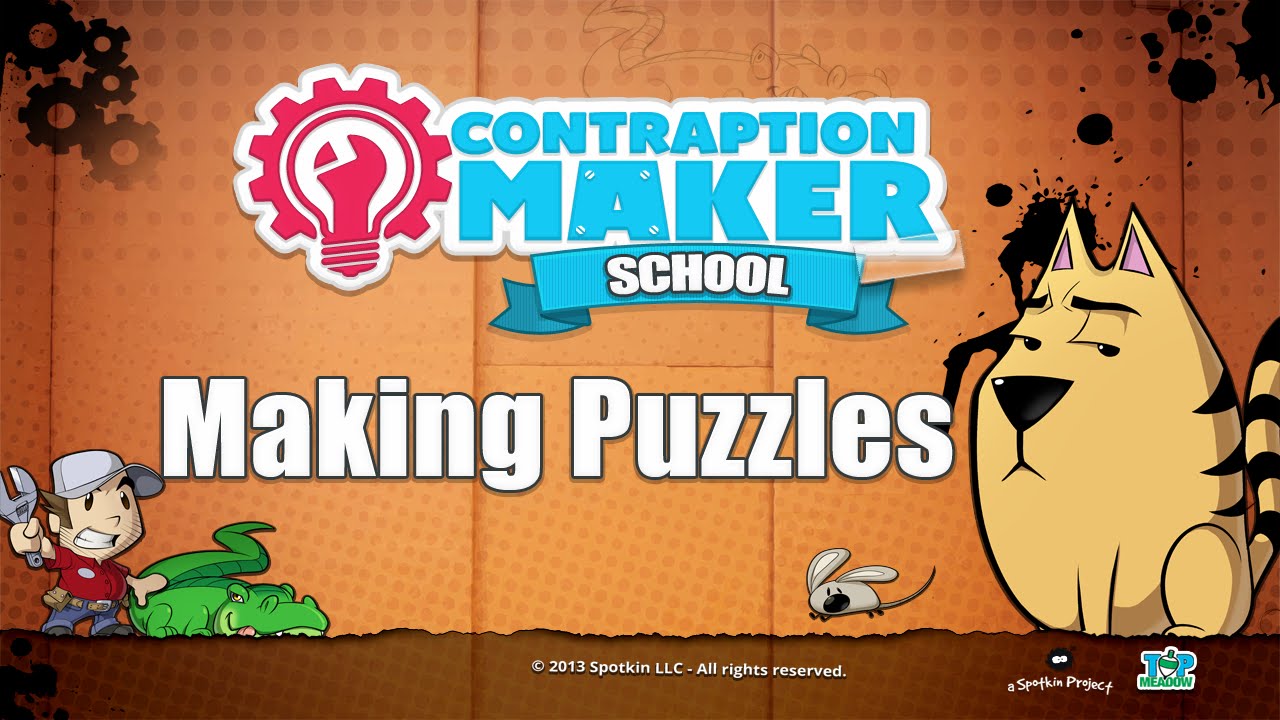 Contraption Maker School: Making Puzzles - YouTube