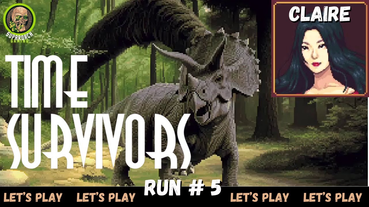 Time Survivors | Jurassic World Je piétine un T-rex 😲 | Claire - L' Âge ...