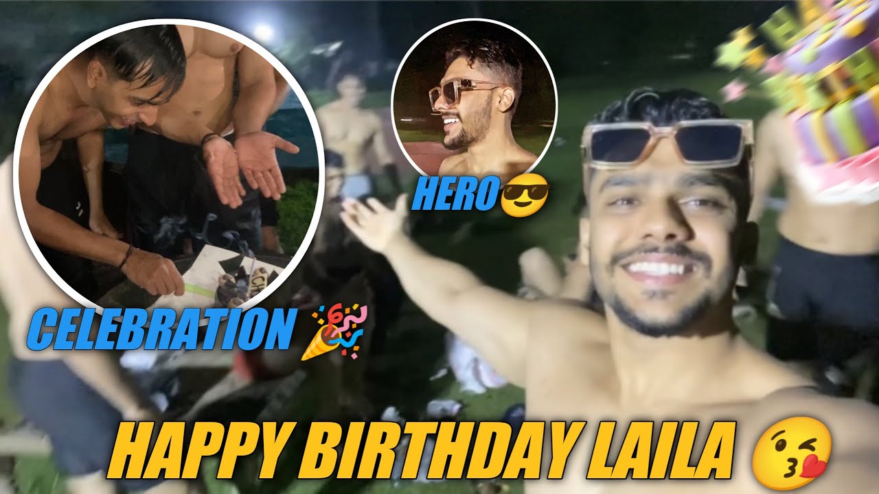 Laila’s B’day Party - Has Haske Pagal Hojaoge 😂 | Pool Party - YouTube