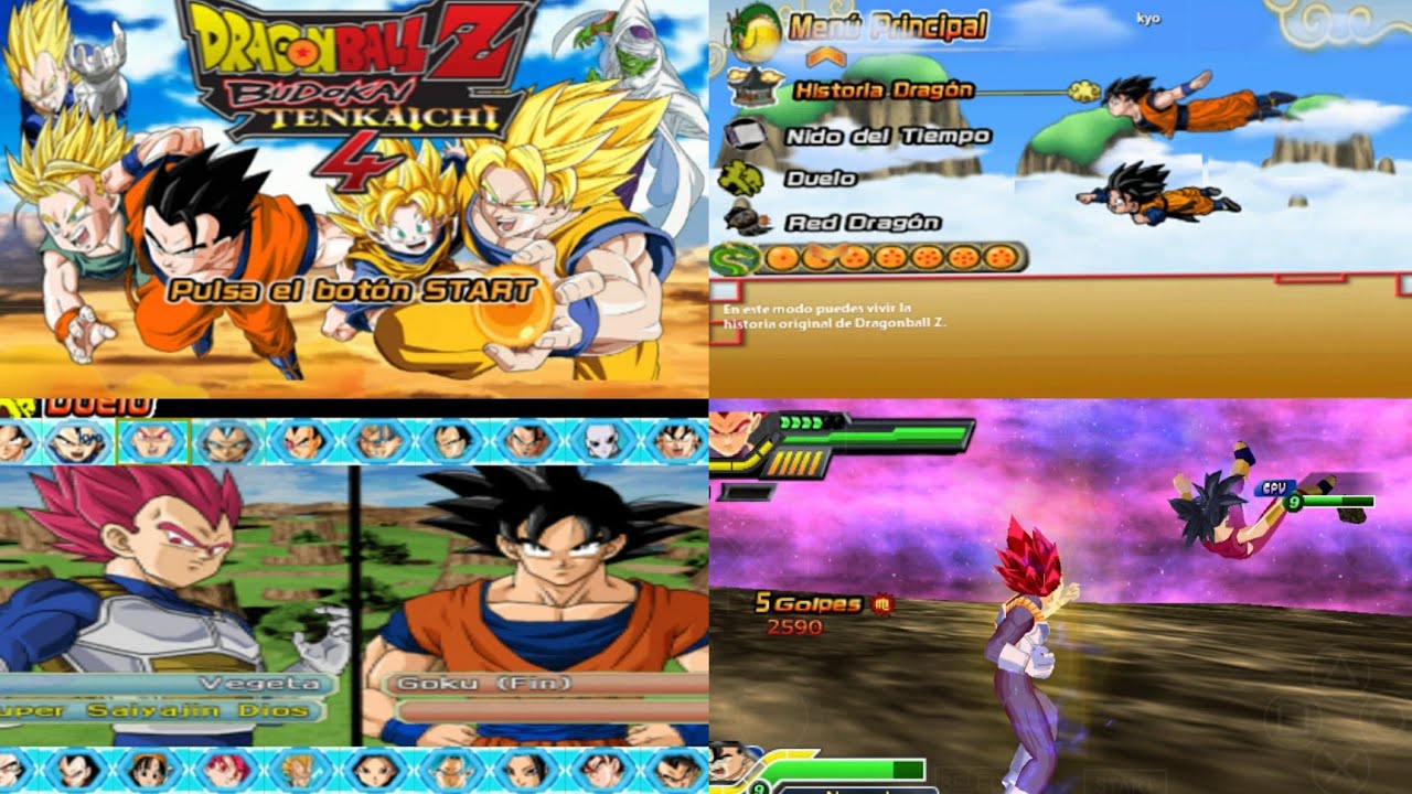 DESCARGA DBZ TTT MOD BT4 Con Audio Latino y Menu Permanente - YouTube