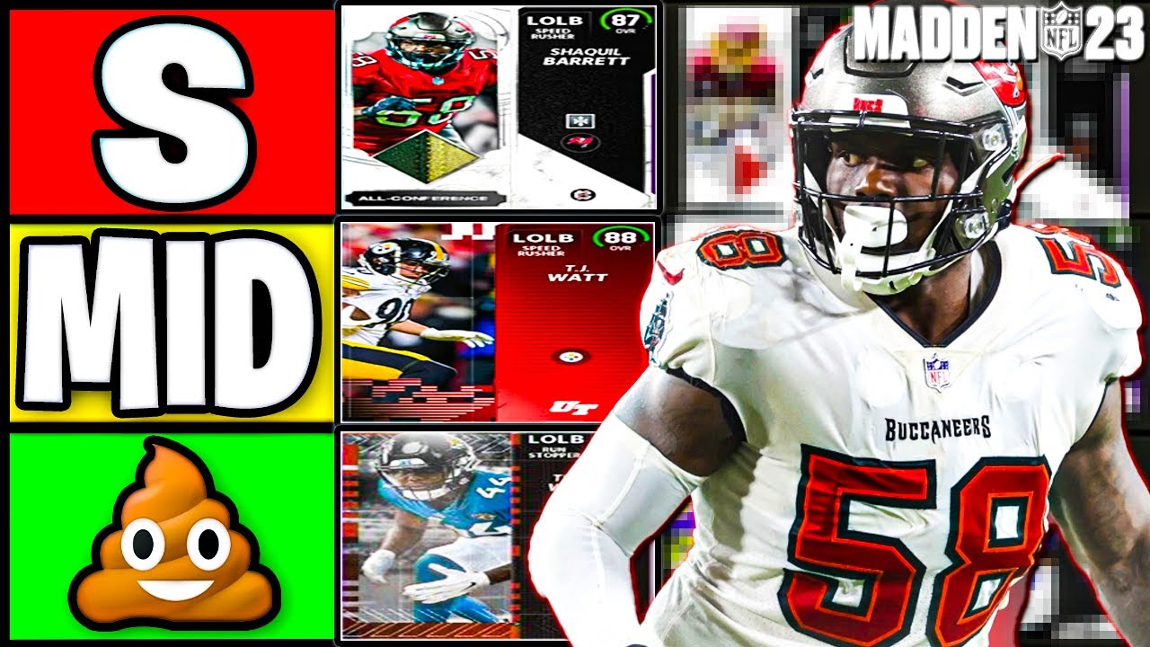 RANKING THE BEST LEFT OUTSIDE LINEBACKERS IN MADDEN 23 ULTIMATE TEAM ...