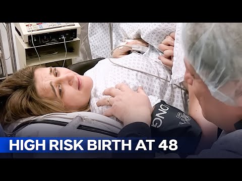 48-Year-Old Mum's High-Risk Delivery | Midwives