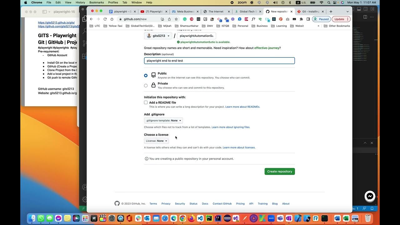 GITS - Playwright Javascript UI Automation Series-15 | Git | GitHub | Project Added - YouTube