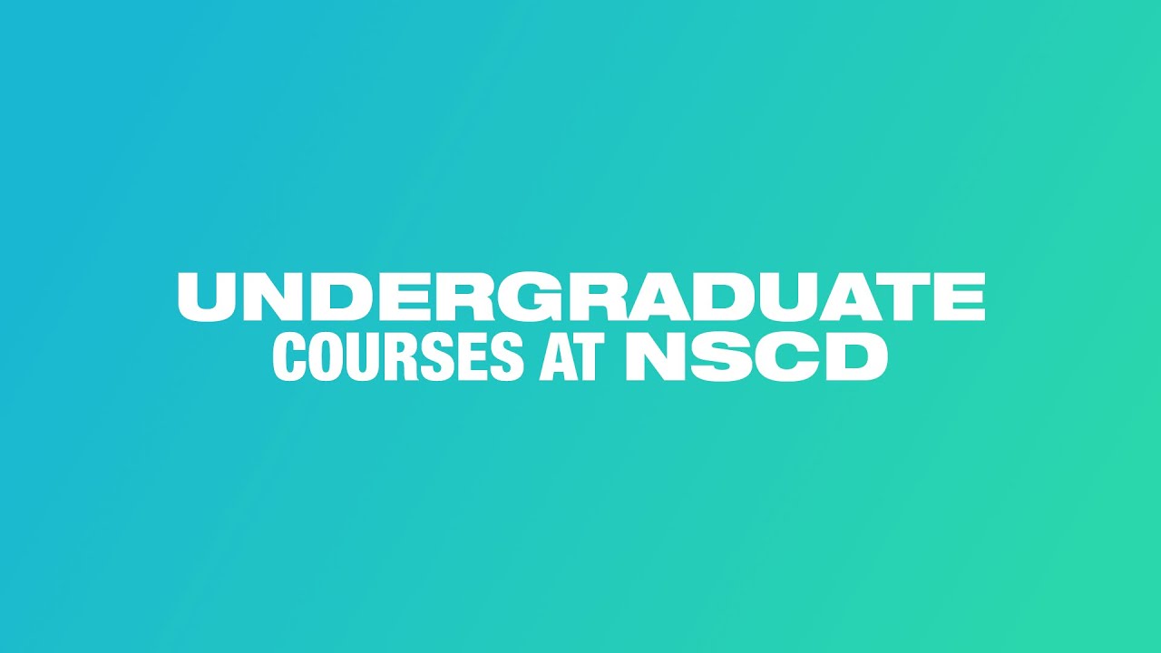 1. Undergraduate courses at NSCD - YouTube