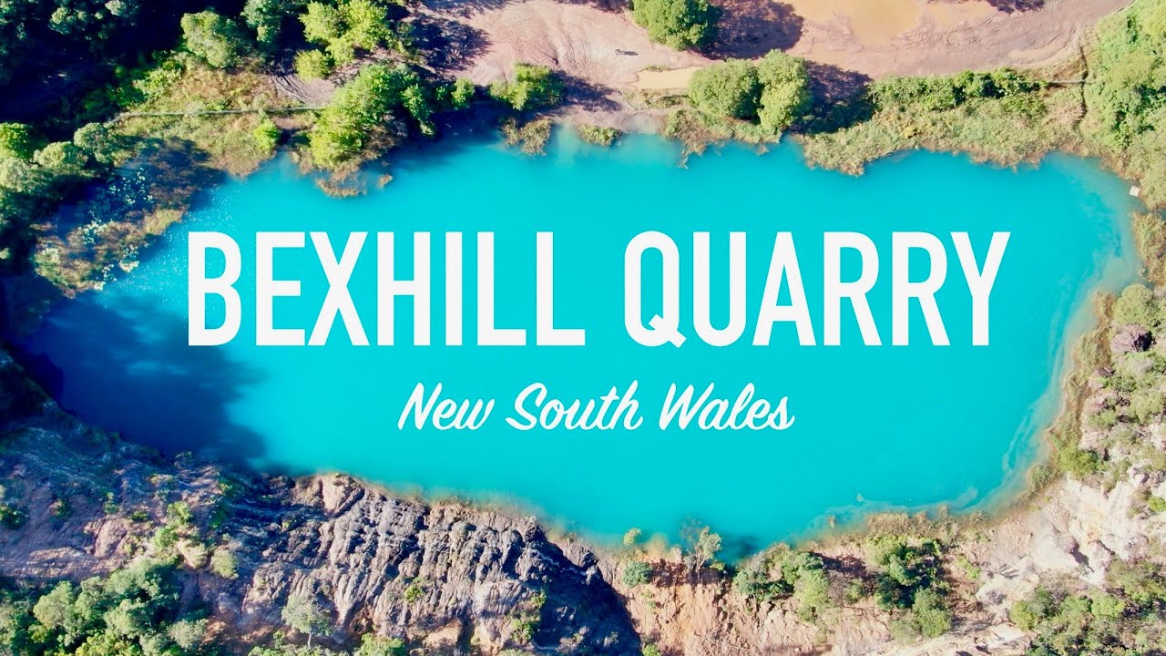 Bexhill Quarry Swimming Hole | NSW | Drone 4K - YouTube