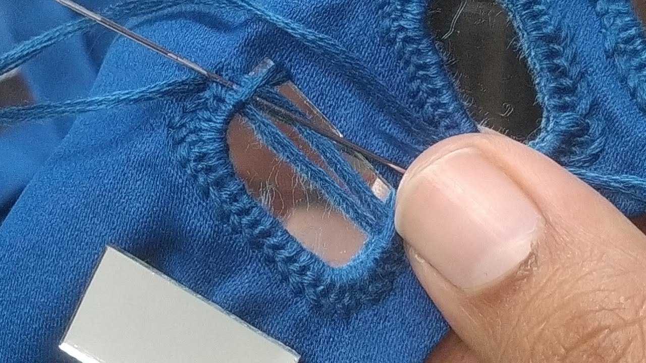 Mirror Work | Beautiful Mirrorwork Hand Embroidery Design Idea ...