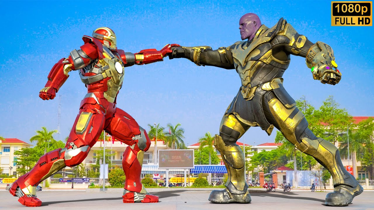 The Avengers #2024 - Iron Man vs Thanos Latest Battle | Paramount ...