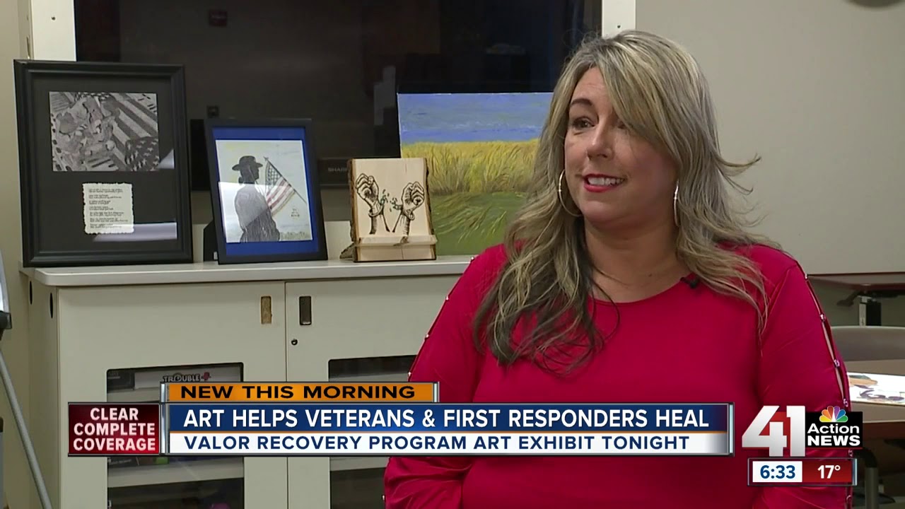 Art as therapy: Valor Recovery Program hosts first exhibit of art by ...