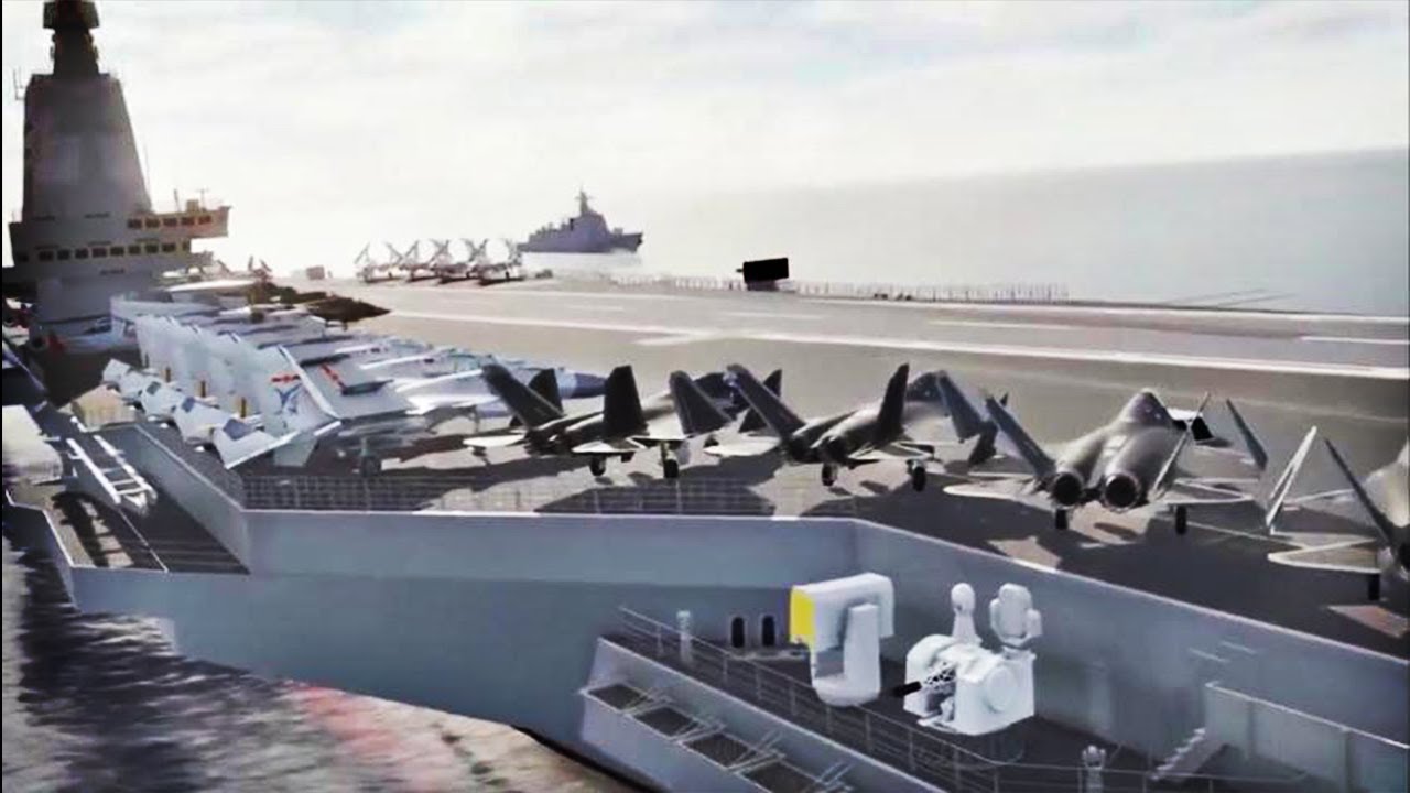Finally !!! China's new Supercarrier soon to undergo its first sea ...