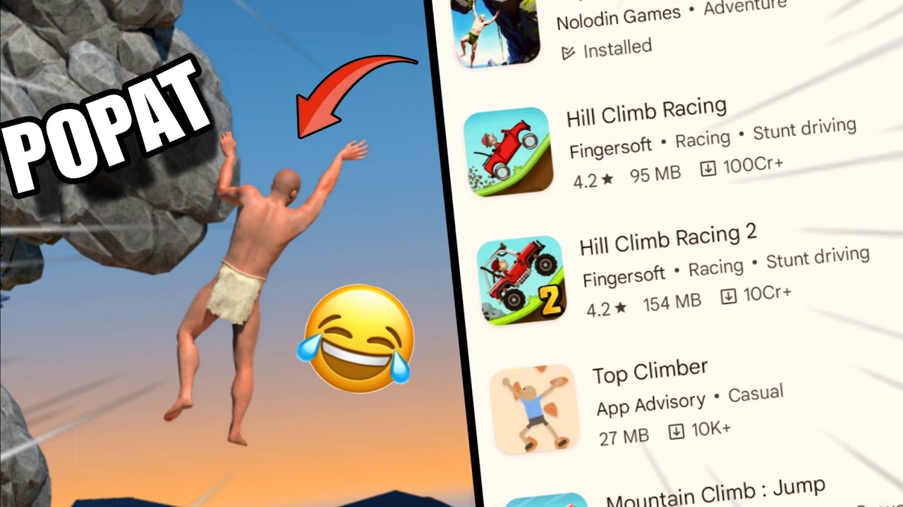 THIS TAKLA UNCLE IS SUPER FUNNNY 😂 | SUPER DIFFICULT CLIMBING GAMES ...